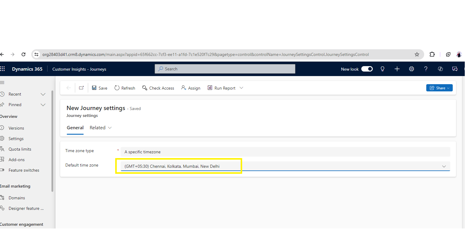Tip – Setting Default Time Zone for Real-time Journeys in Customer ...