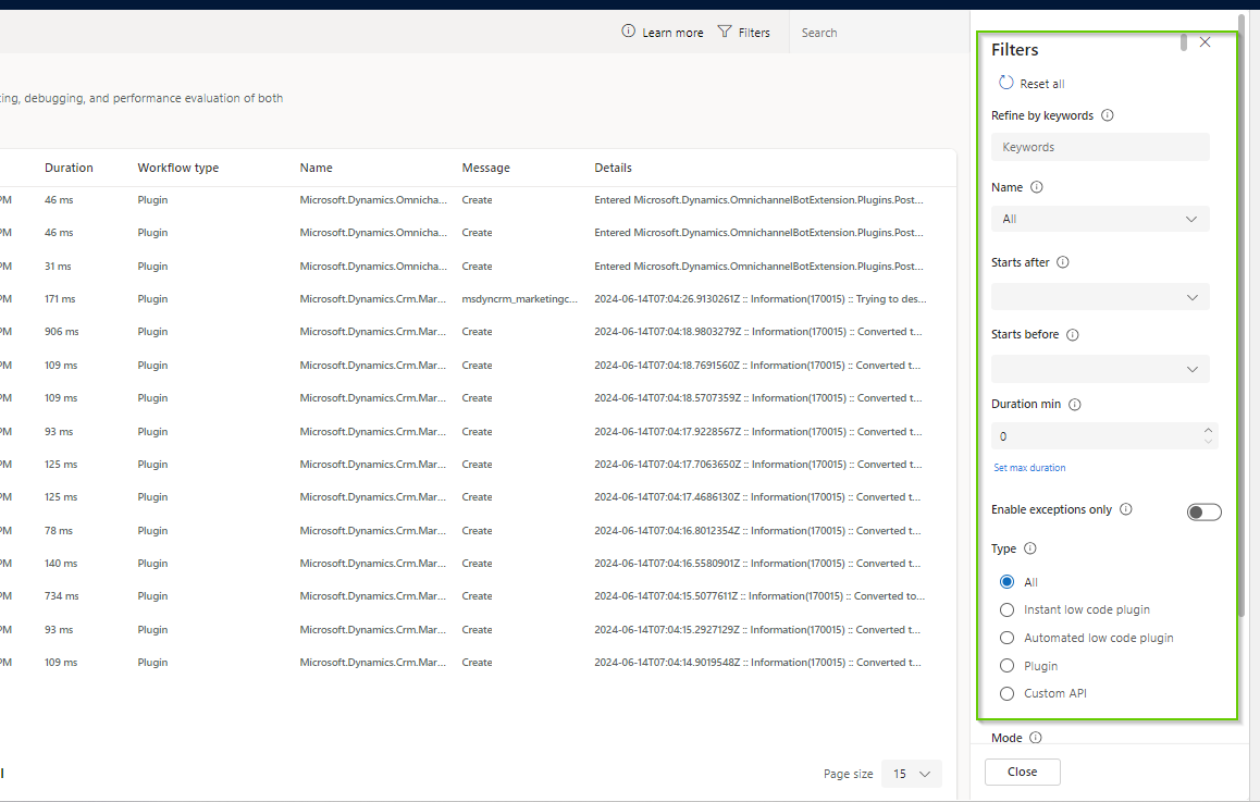 Preview – Plugin Monitoring through Dataverse Accelerator App – D365 ...
